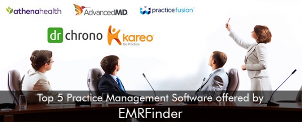 Top 5 Practice Management Software, EMR Software | EMRFinder Blog